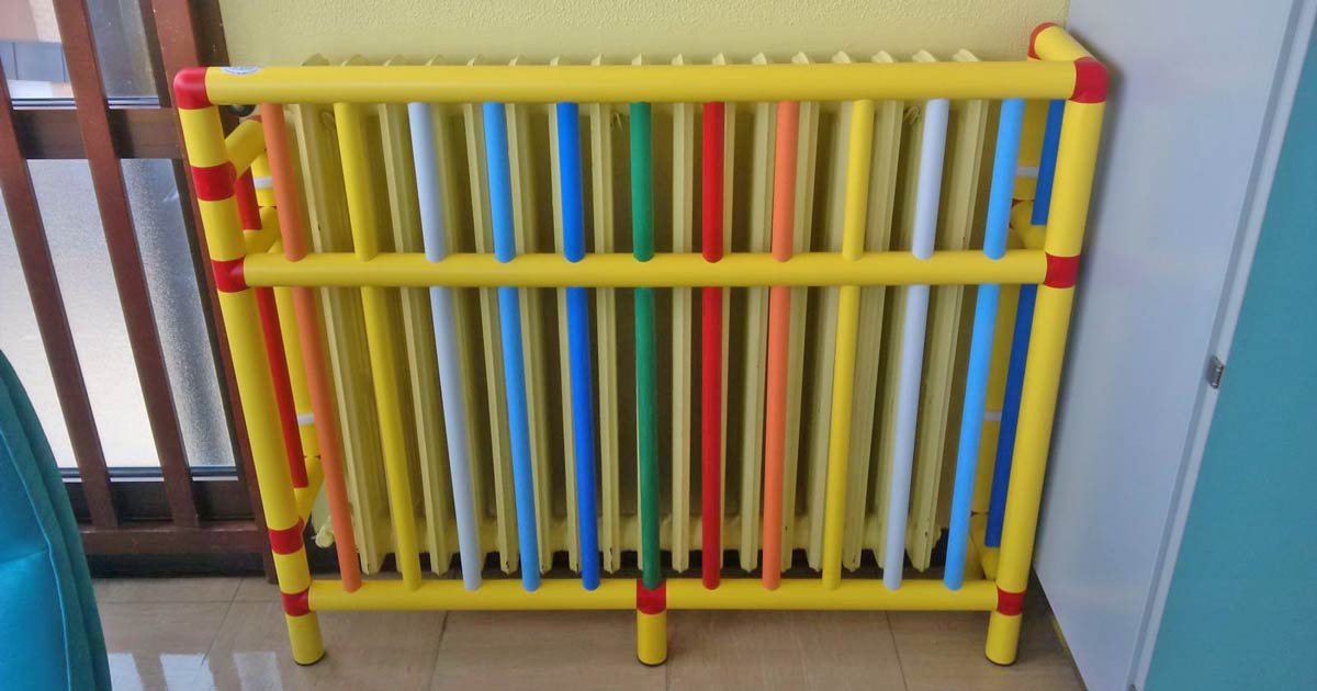 Radiator cover Eurotermo, for schools, gyms, nurseries | Codex srl