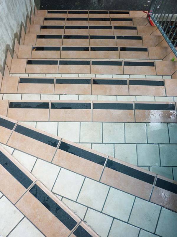 Safety pads for stairs, steps' edge protectors | Codex srl